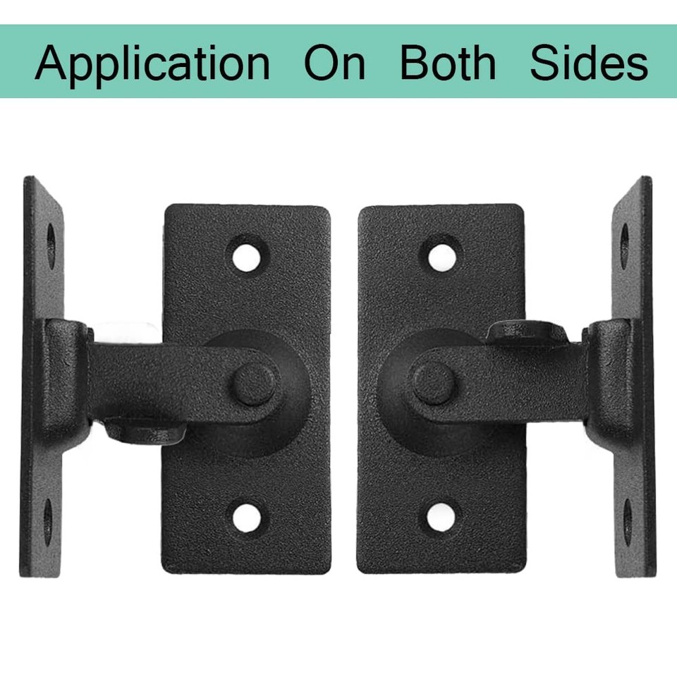MINI Size 90 Degree Door Latch Sliding Lock Screen Pocket Door Hardware ...