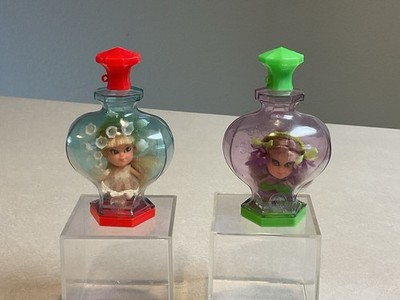 Vintage Mattel Liddle Kiddle Kologne Dolls In Perfume Bottles - Lot of ...