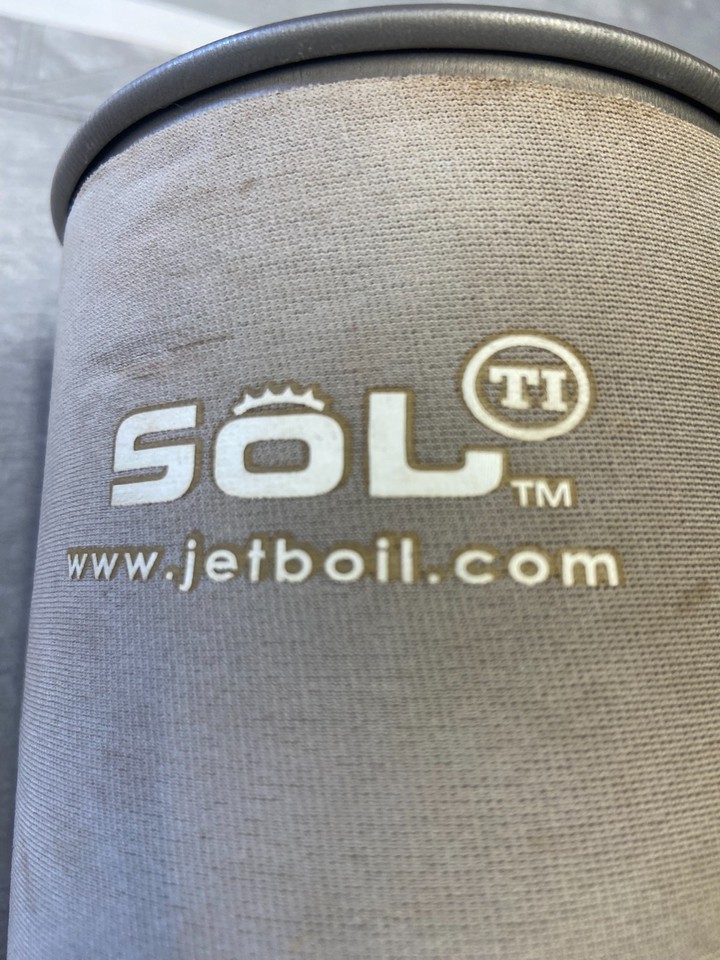 RARE JetBoil Sol Ti Stove Titanium Snow Peak Pot Backpacking Camp Jet ...