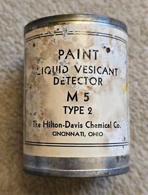 WW2 US NOS jeep Willys MB Ford GPW M5 Vesicant detector gas paint | eBay UK