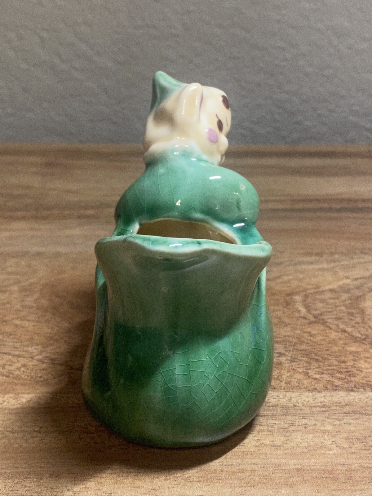 Vintage Walker Pottery Mushroom Pixie and Pixie in Shoe Figurines Set ...