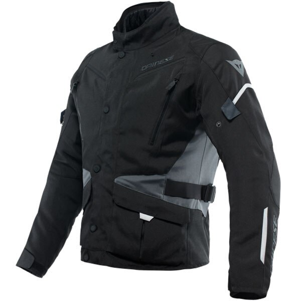 Dainese Tempest 3 D-Dry Textile Motorcycle Motorbike Jacket Black Ebony ...