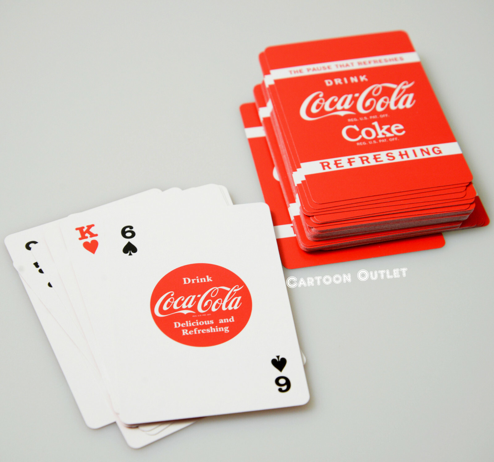 COCA COLA COKE PLAYING CARDS GAME BARAJA CARD GAME DECK GIFT ...