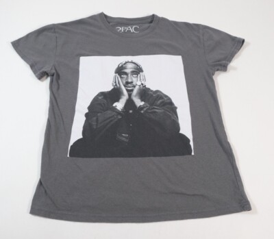 2PAC Tupac Gray Graphic T-shirts Size S | eBay Australia