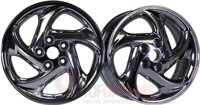 SET OF 4 Ford Probe 16x7 5-114.3 ET40 LH & RH Directional Chrome Rims ...