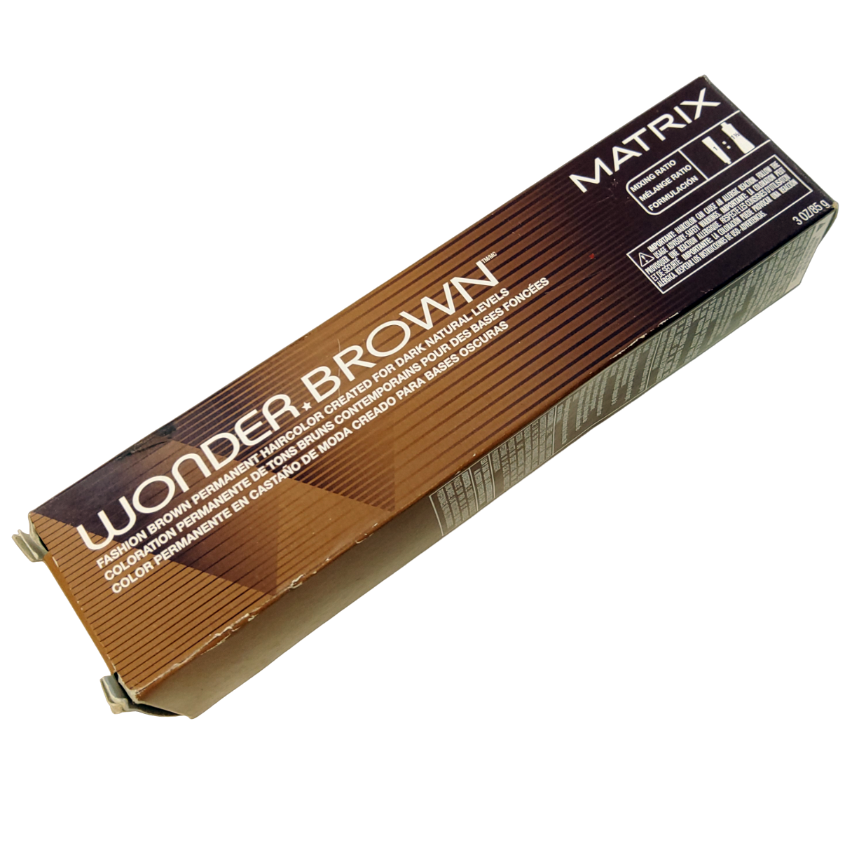Matrix Wonder WB-5W Brown Neutral Brown Warm 3oz Tube Permanent Cream ...