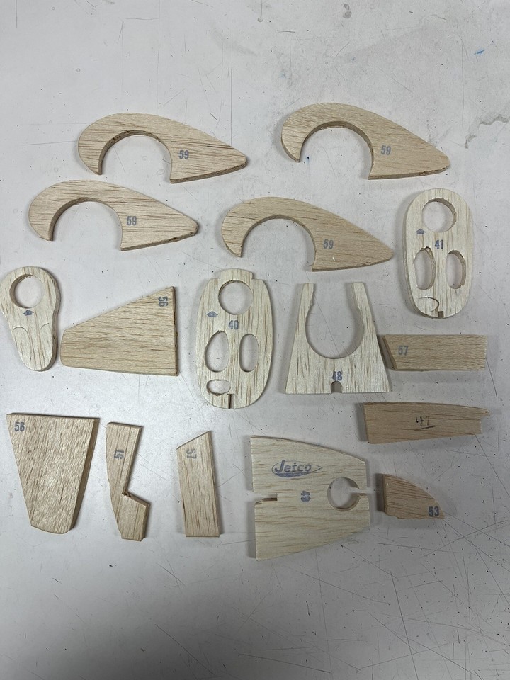 * VINTAGE JETCO MODELS REARWIN SPEEDSTER BALSA WOOD KIT *ST | eBay