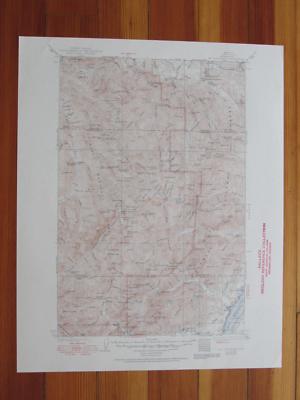 Mount Constance Washington 1951 Original Vintage USGS Topo Map | eBay