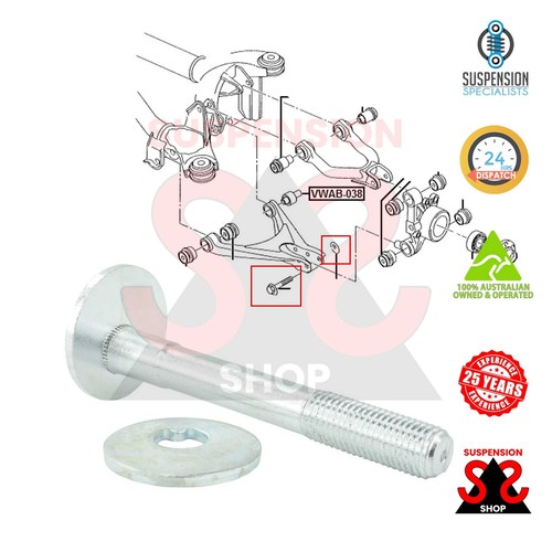 Camber Correction Screw Set Suit AUDI S6 S6 quattro A6 C5 (4B2) | eBay ...