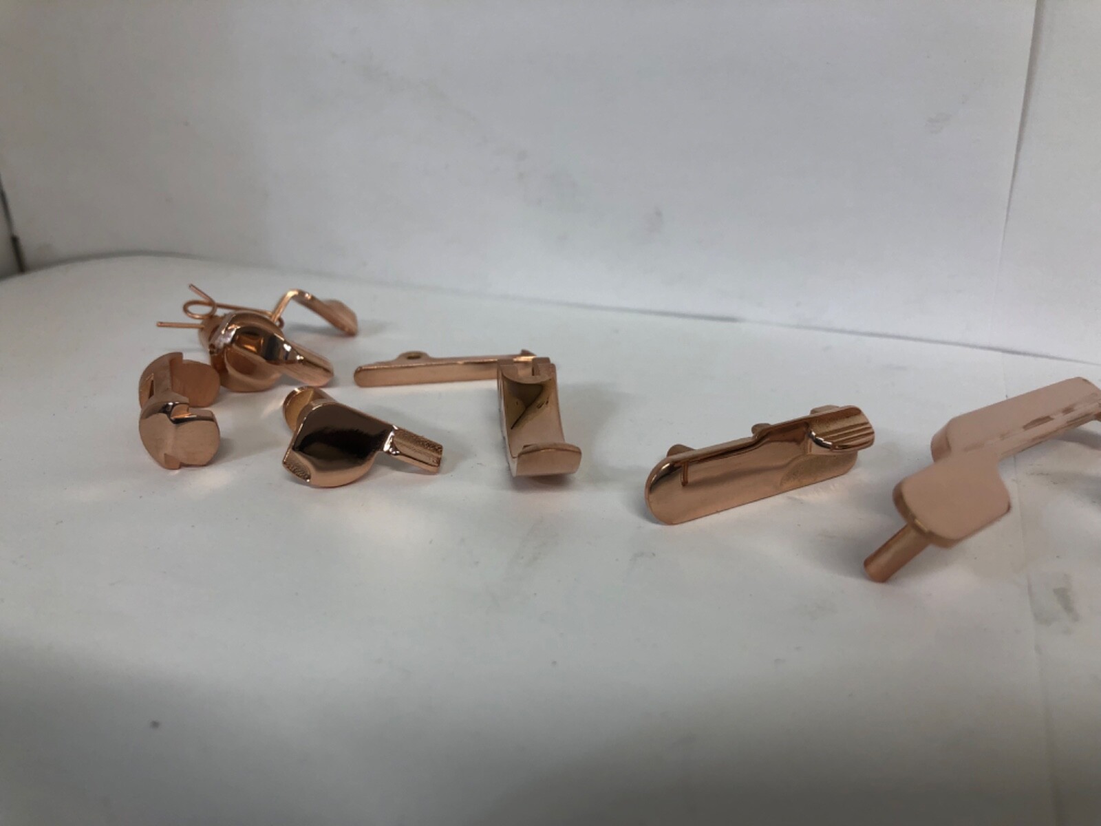 Mirror Polished rose Gold Plated Beretta 92 fs 92fs 96 M9 M9a1 Accents ...