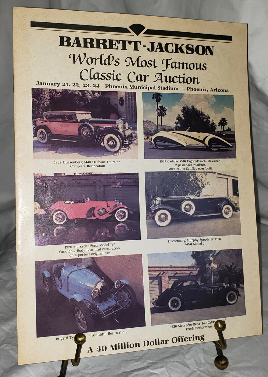 Barrett Jackson Car Auction Phoenix