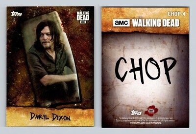 2017 Topps AMC The Walking Dead Season 7 Chop CHOP-4 Daryl Dixon | eBay