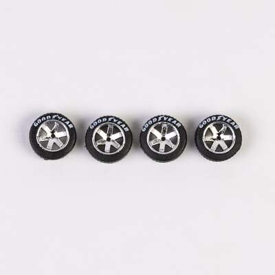 #194 Silver "TE37" Style Wheels with Lettered Tires | eBay