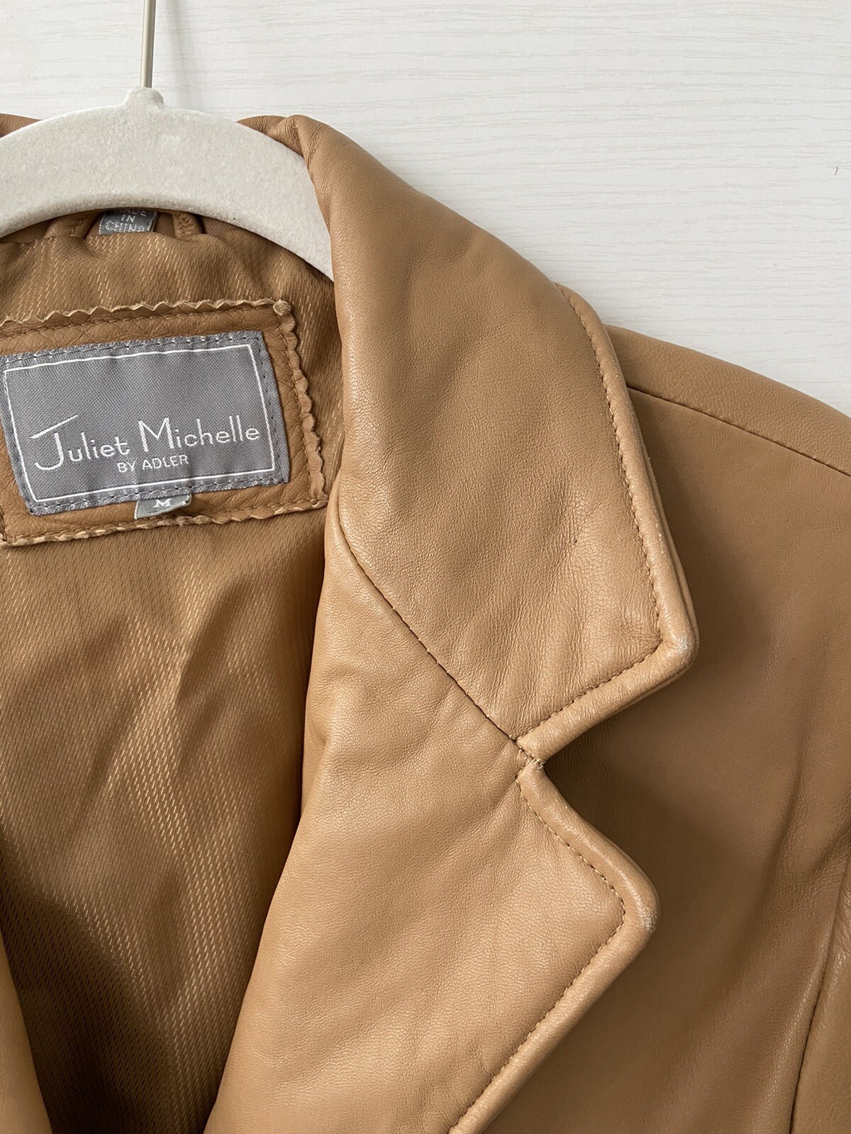 Juliet Michelle by Adler Lamb Skin Leather Jacket, ME… - Gem