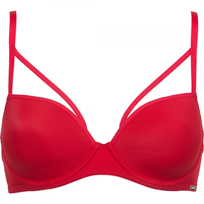 Sapph Fabulous Padded Bra BH Büstenhalter rot red A B C D E F - Cup 70 ...