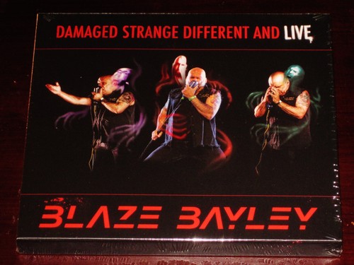 Blaze Bayley Damaged Strange Different And Live CD 2022 EU BBRCD019 ...