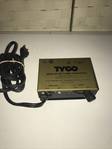 TYCO HO Scale Train POWER PACK Model 899T HOBBY TRANSFORMER AC/DC ...