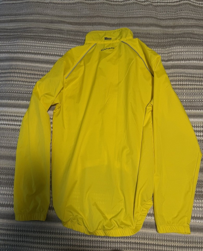 Canari Cycling Jacket Men's Size M Full Zip Lightweight Windbreaker ...