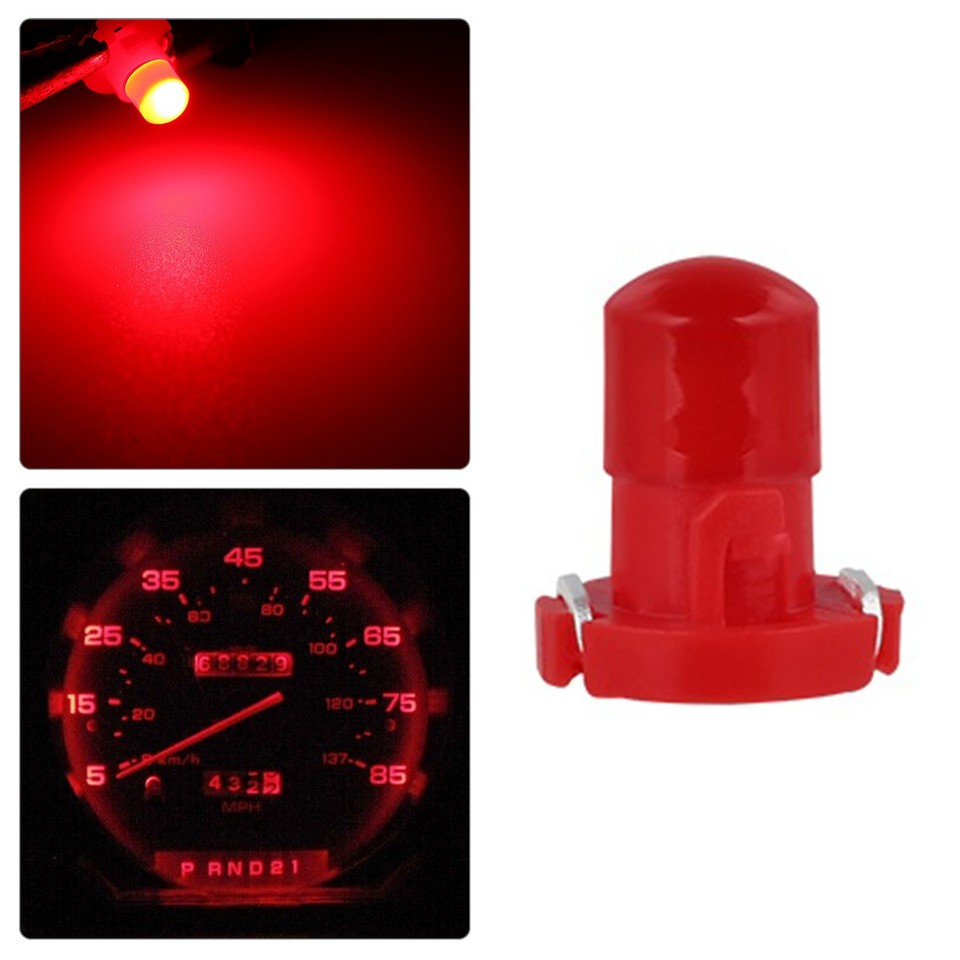 10Pcs T3 Neo Wedge LED Dashboard A/C Climate Control HVAC Switch Light ...