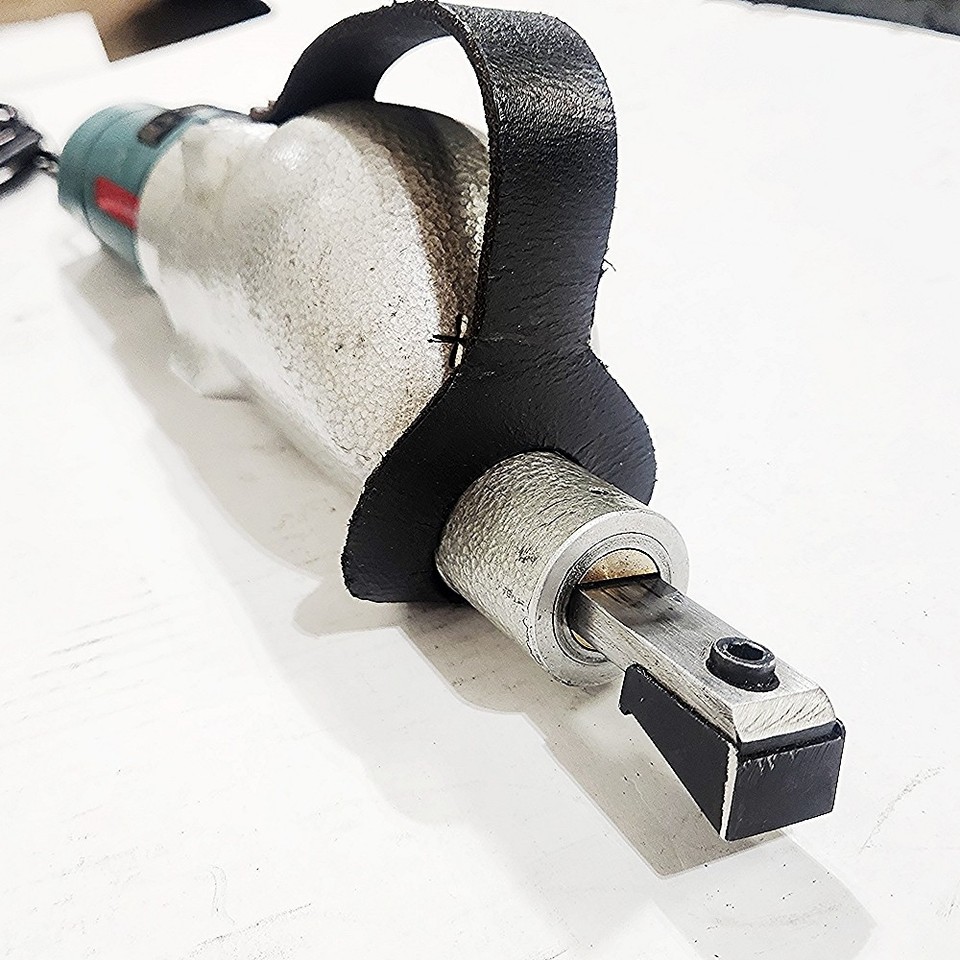 RENZ Power Scraper with Stroke Adjustment in Metal Case with 6 Blades ...