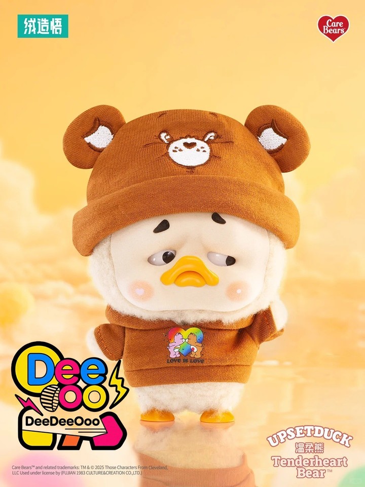 Care Bears X UpsetDuck Be Rainbow Duck Series Plush Confirmed Blind Box ...