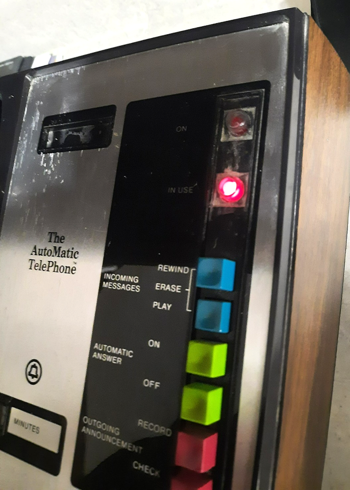 THE AUTOMATIC TELEPHONE-VINTAGE PHONE RECORDER-ANSWERING MACHINE ...