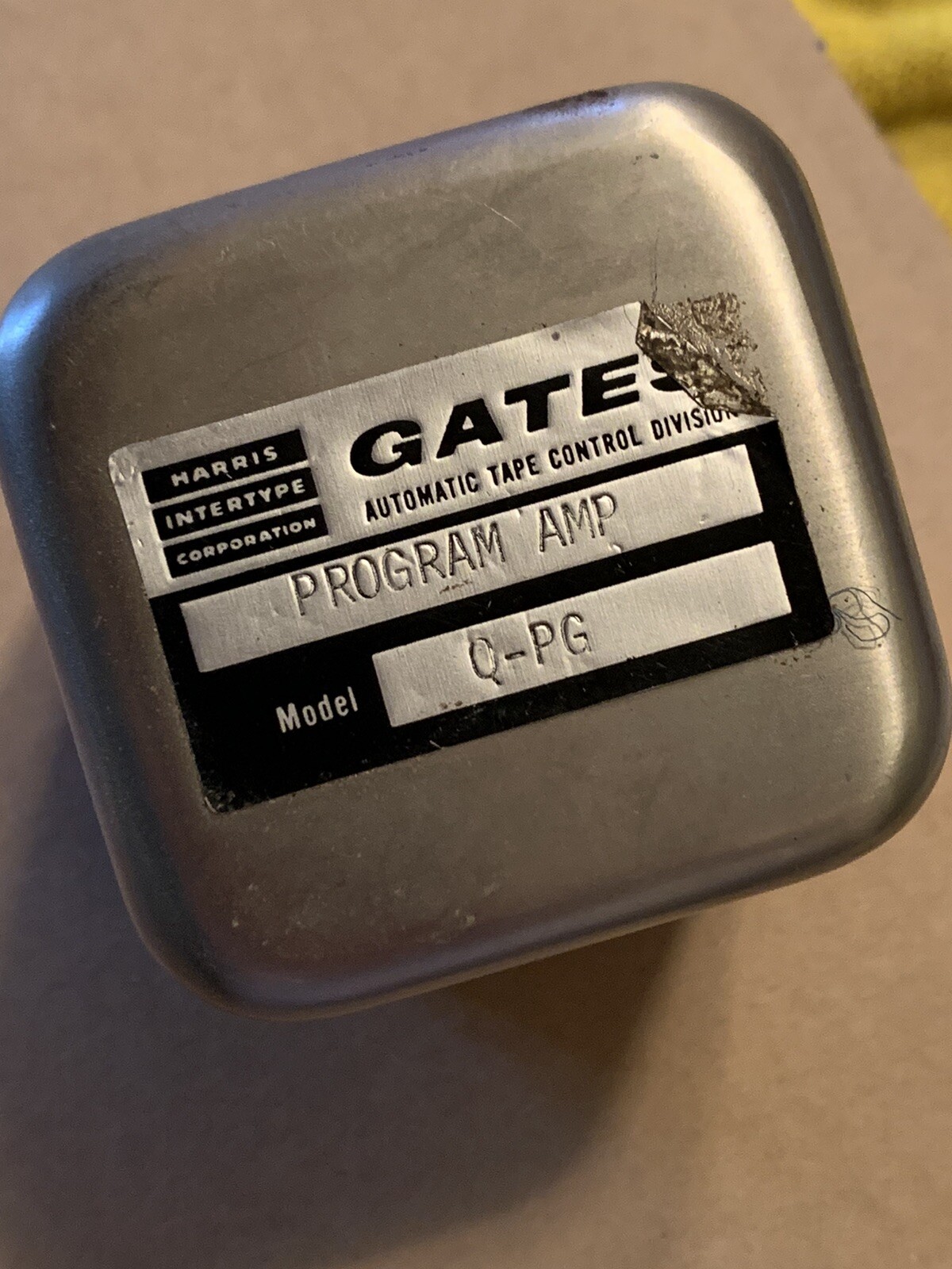 Harris/Gates Radio ATC cart machine program amplifier canister module Q ...