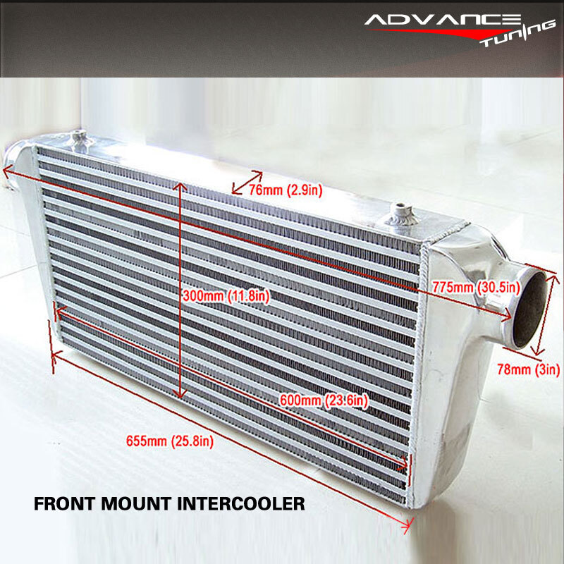 Fits Nissan+Subaru 300ZX Fmic Turbo Front Intercooler 30.5 x 12 x 3 | eBay