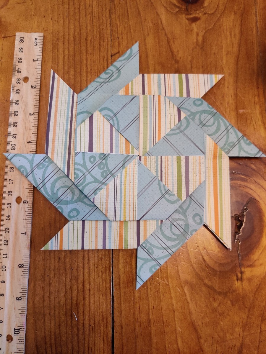 Origami Moving Ninja Star