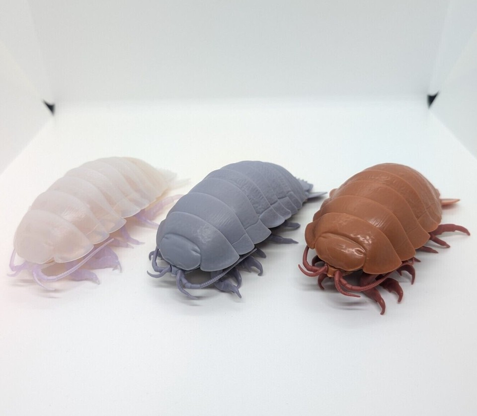 Bandai Gashapon Giant Isopod Figure Transformable 5.9" Insect Pill Bug ...