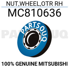 MC810635 Genuine Mitsubishi Nut Wheel OTR LH for sale online | eBay