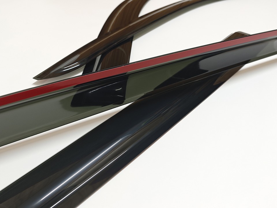 Fit 2018-2024 Jeep Compass Window Visors Sun Vent Rain Guard Shade ...