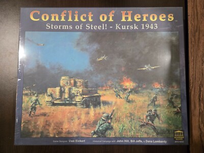 CONFLICT OF HEROES: Storms of Steel w/ Marsh Map Board (AYG5002) - NEW ...