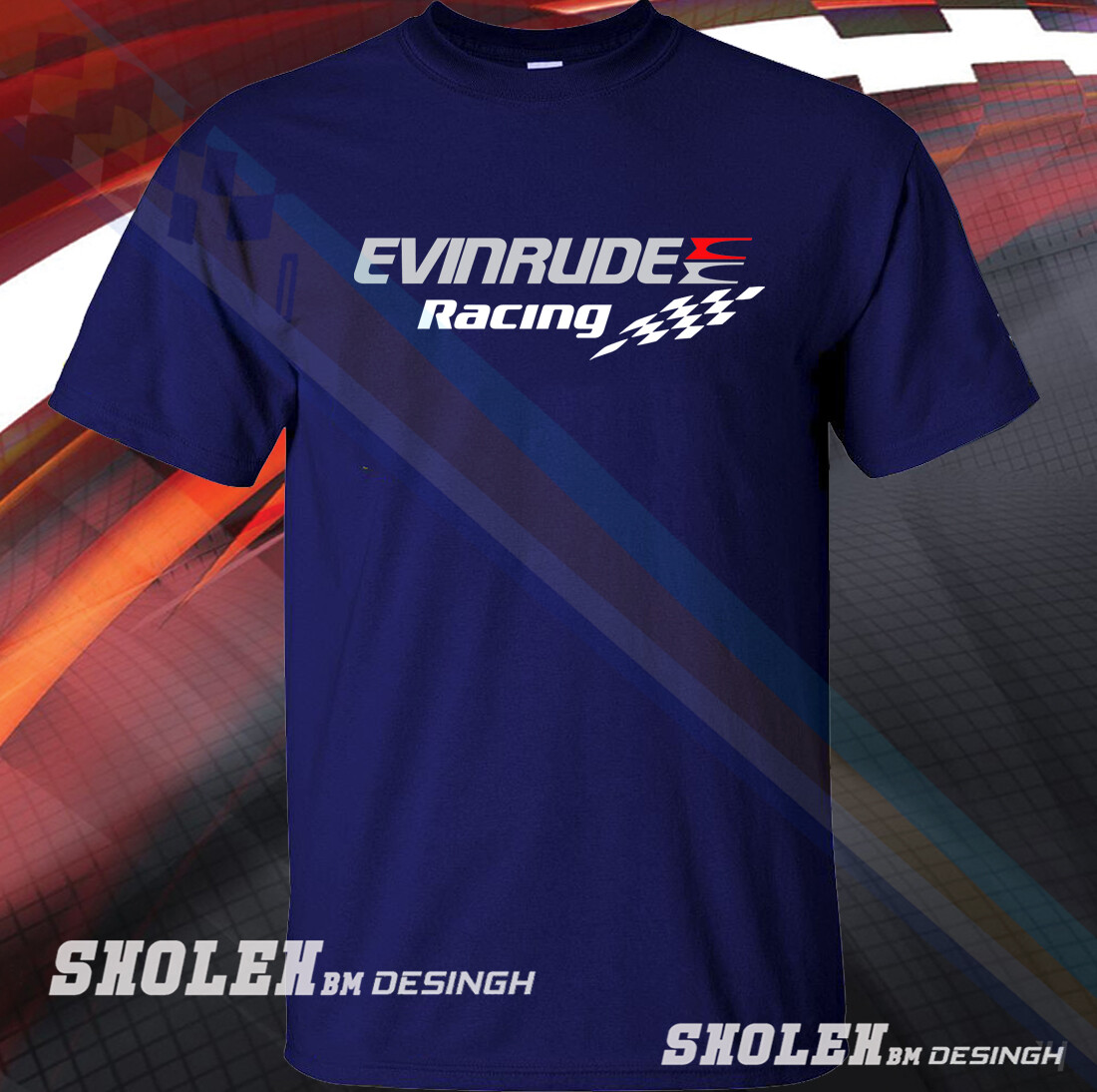 Racing Evinrude Outboard Motors