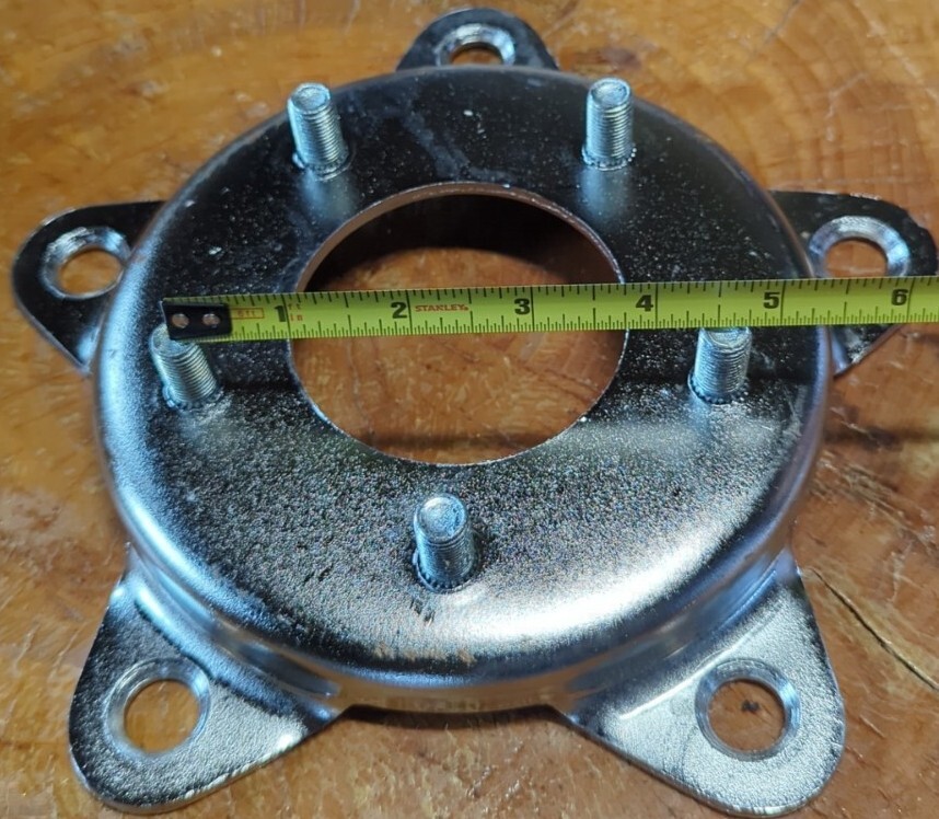 Vtg NOS Set! 2 ROCKET VW Wheel ADAPTERS Spacers 5x7.75" to GM 5x4.75 ...