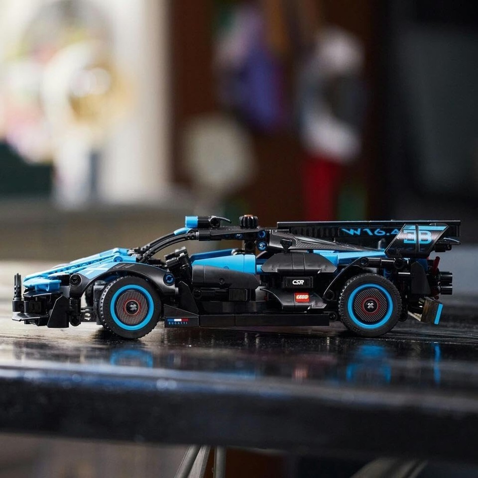 Lego Technic 42162 Bugatti Bolide Agile Blue Race Car Building Toy Set ...