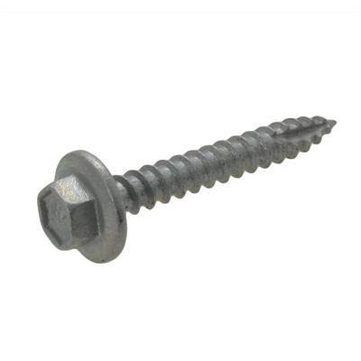 Pack Size 100 Galvanised T17 Hex 12g-11 x 40mm Timber Self Drilling Tek ...