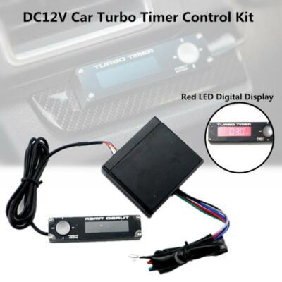 Car Auto Turbo Timer Control Kit Red LED Digital Display Pen 12V Unit ...
