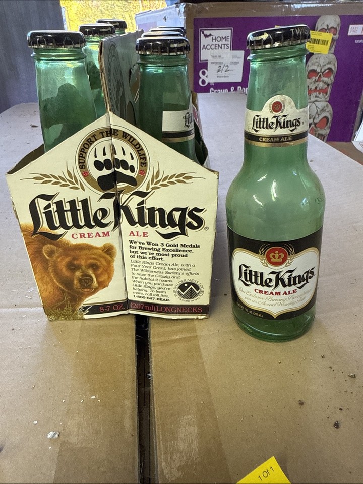 Little Kings Cream Ale 8 Pack 7 FL. Oz. Beer Bottles | eBay