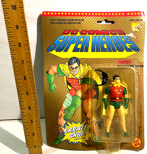 1989 ToyBiz DC Comics Super Heroes Robin Karate Chop! Action Figure ...
