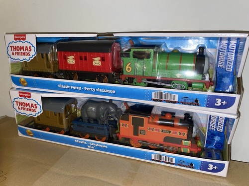 Thomas motorized Classic Lot Percy Nia Mail Vans 2025 Tank Train ...