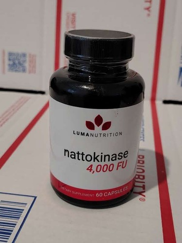 Luma Nutrition Nattokinase Supplement 4000 FU, Heart Health Support, 60 ...