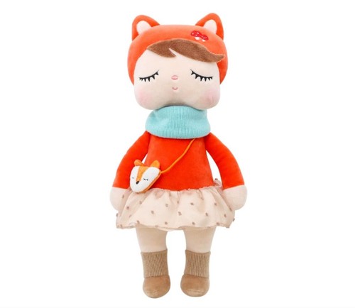 Rag Cloth Doll Angela Girl Rabbit Toy Soft Animals Stuffed Plush Doll ...