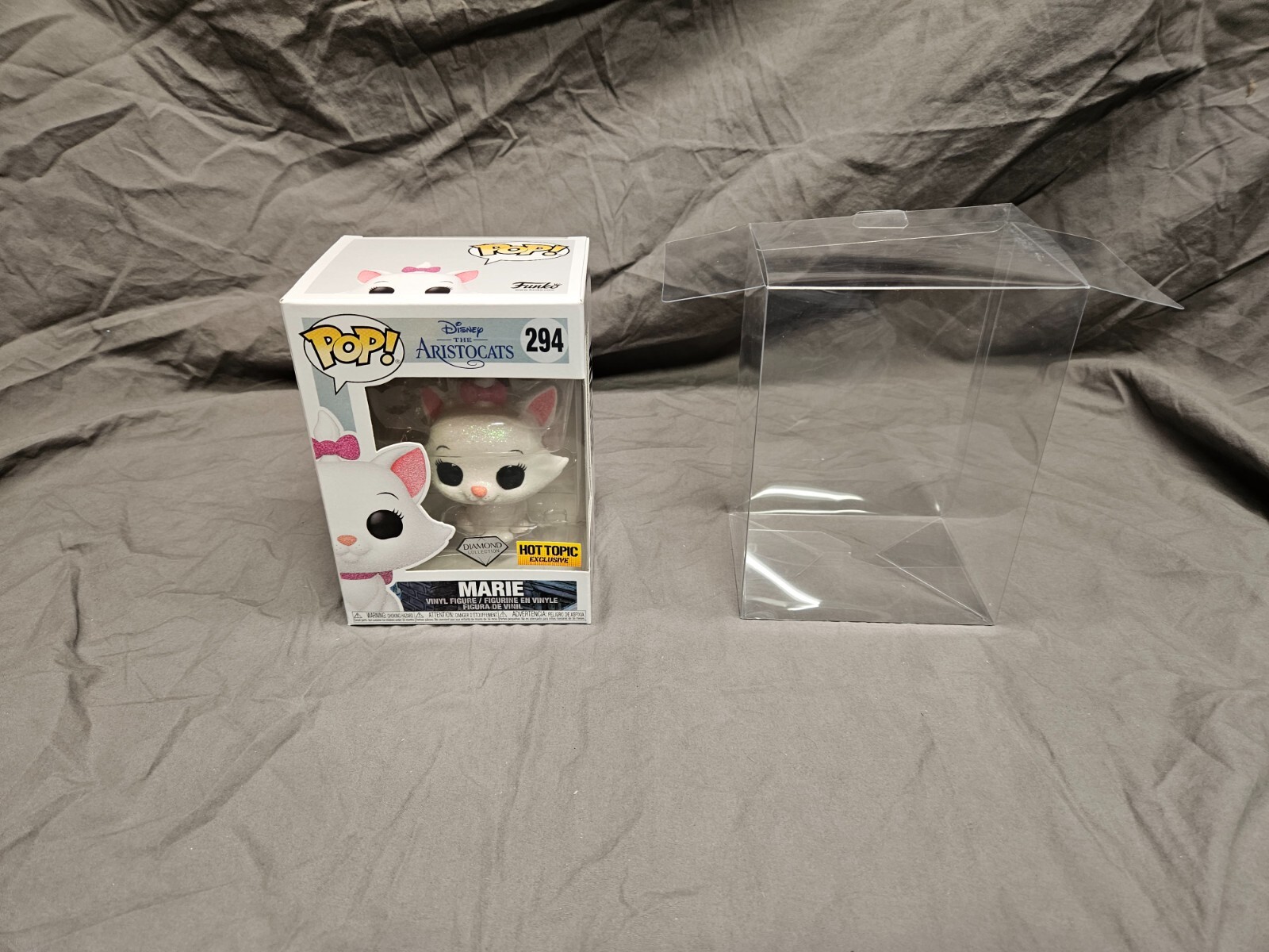 Funko Pop! Vinyl: Disney - Marie (Diamond Glitter) - Hot Topic (HT ...