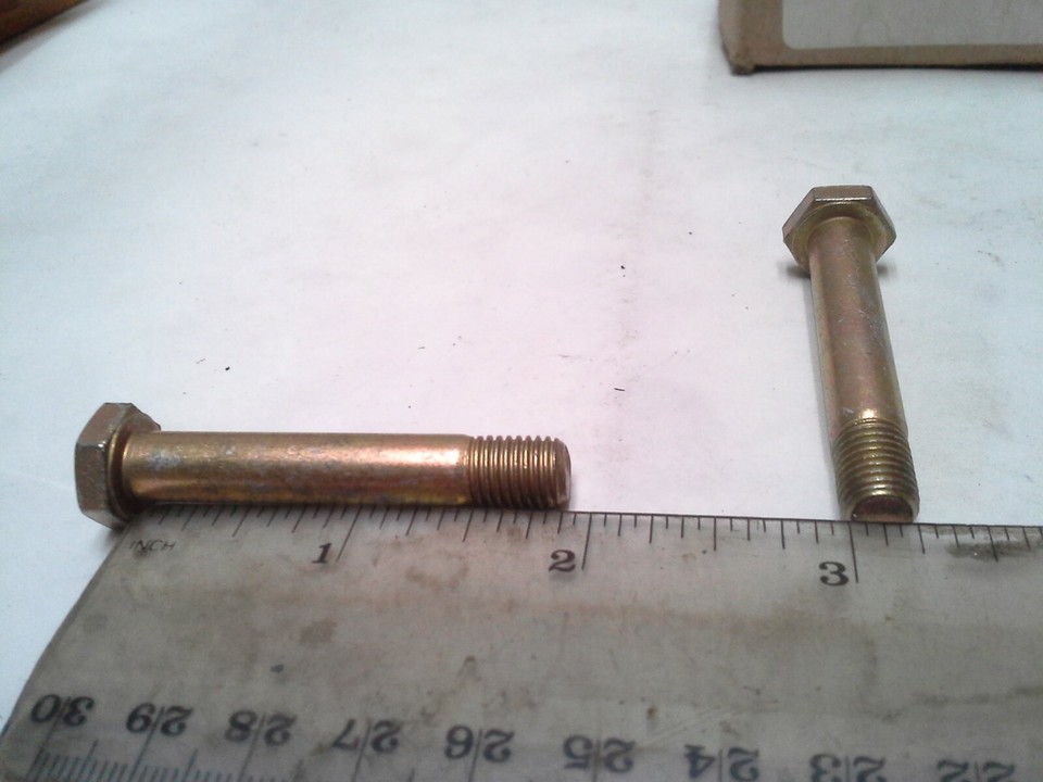 New Box of 50 NAS6605-23 Close Tolerance Shear Bolts 1 7/8"L 1/4" dia ...