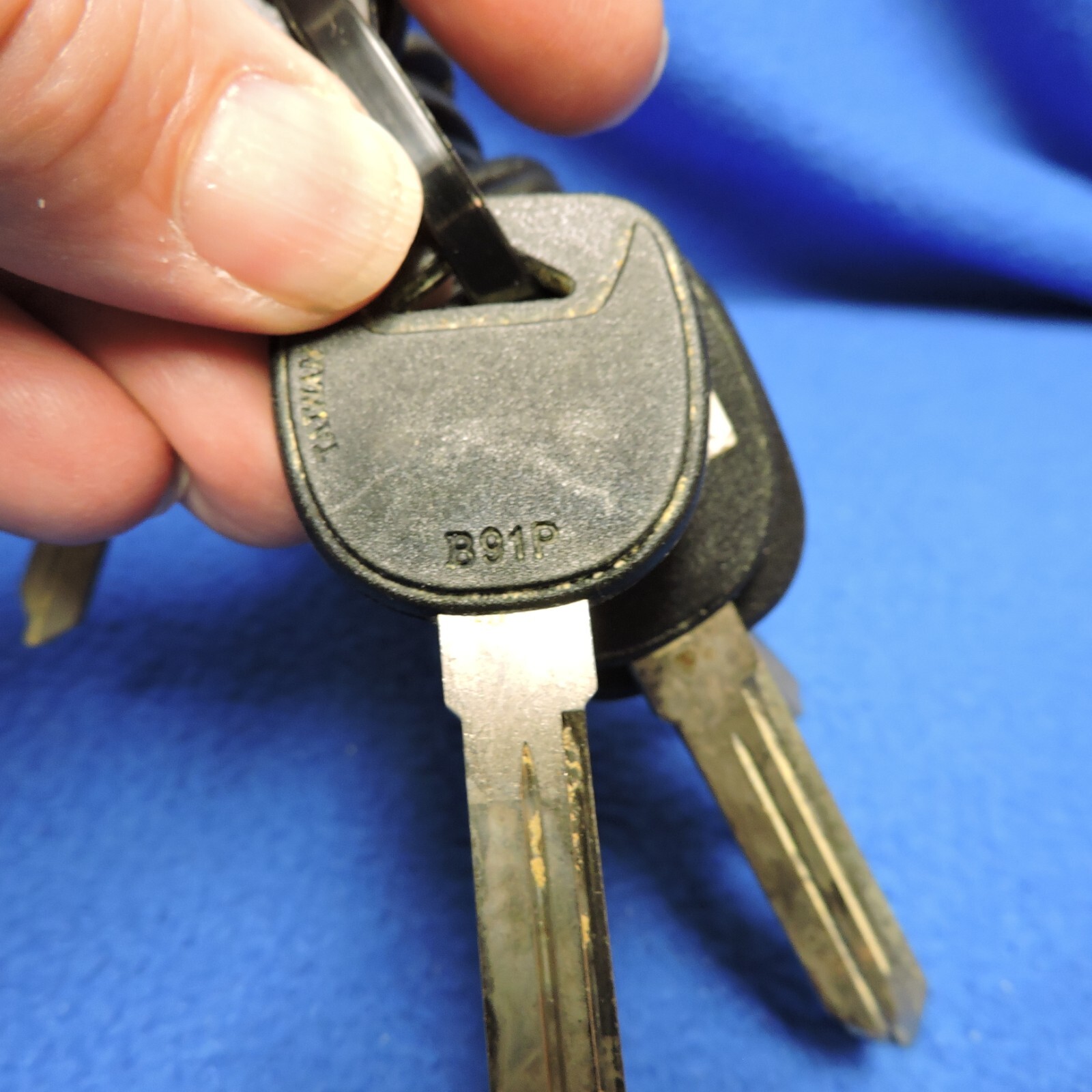 Vintage Lot of Blank Uncut Hyko Hillman Plastic Cover Car Keys | eBay