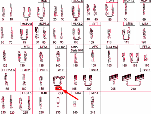 MERCEDES-BENZ CLA C117 Electrical Cable 1.5 MM2 WDF2 A0005403505 | eBay ...