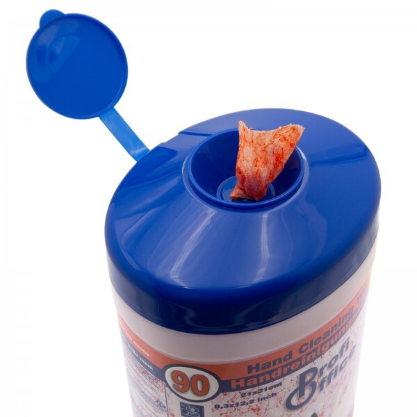 ProfiOffice Reinigungstücher Handreinigungstücher feucht Werkstatt 6x90 Spender | eBay