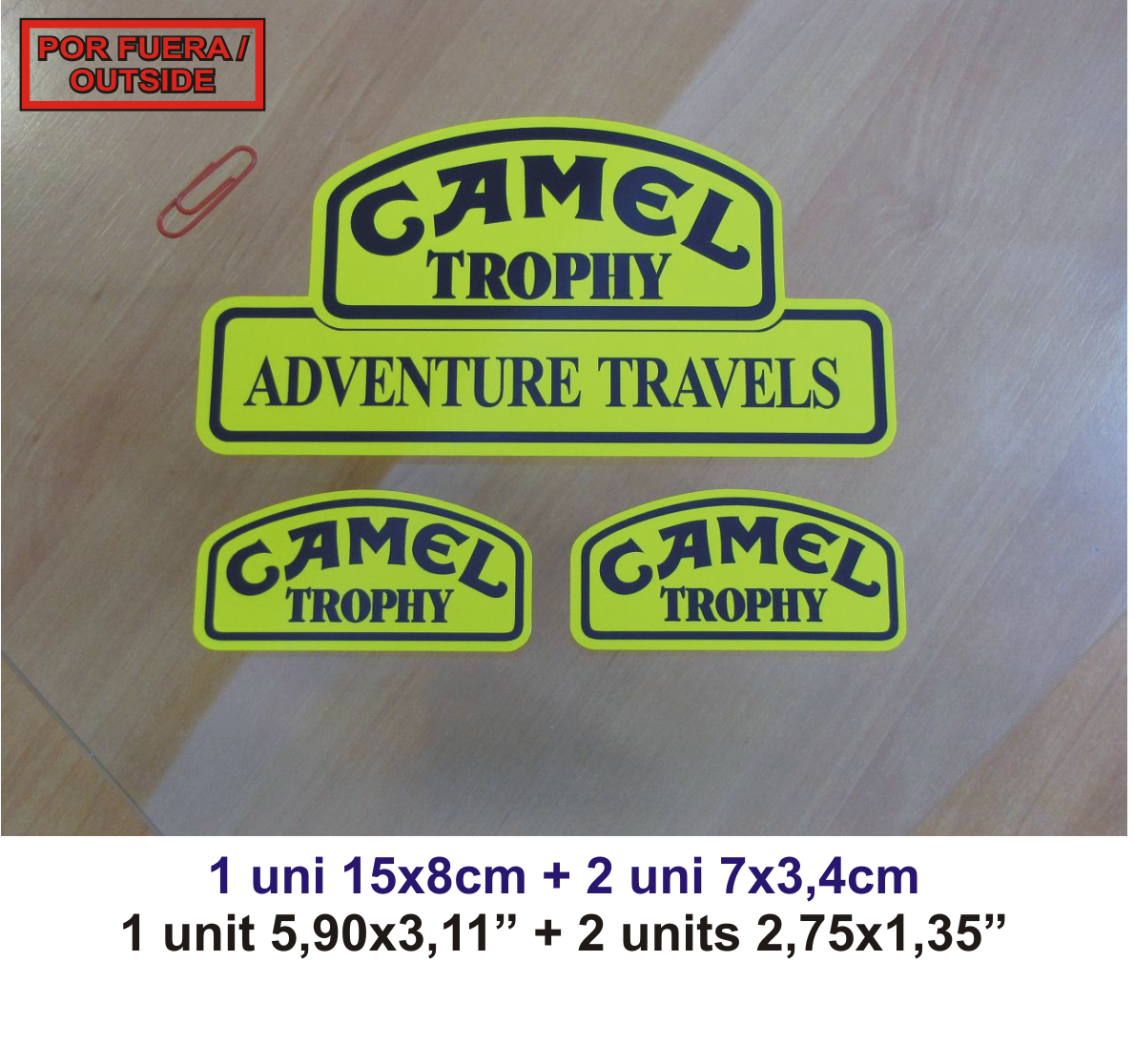 Sticker Vinilo Pegatina Decal Vinyl Aufkleber Adesivi 4x4 Camel Trophy ...