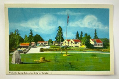 Callander Camp Near North Bay Ontario Postcard CC866 | eBay